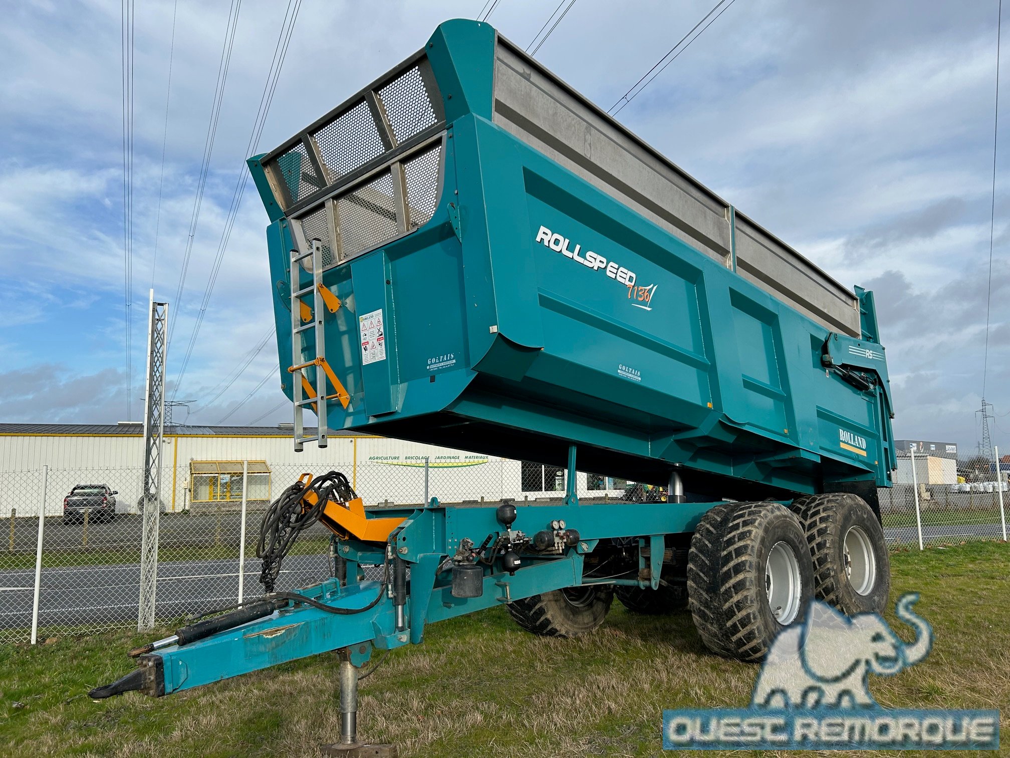 Benne agricole Rolland ROLLSPEED RS 7136 - 29T - BENNE AGRICOLE à ...